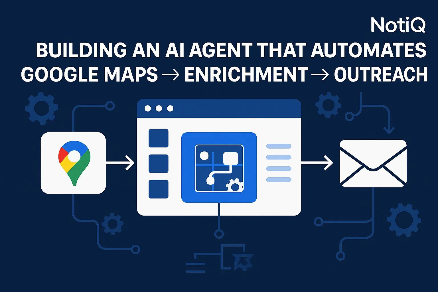 Google Maps Lead Generation Automation with AI Agents | NotiQ