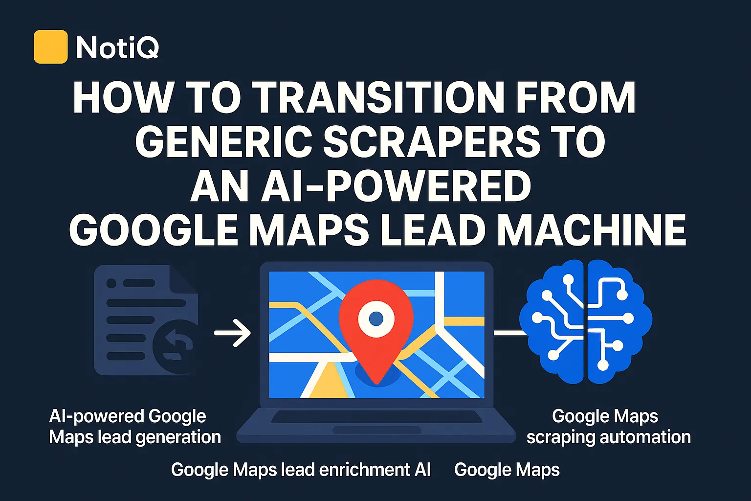AI‑powered Google Maps lead generation for cleaner, scalable leads | NotiQ
