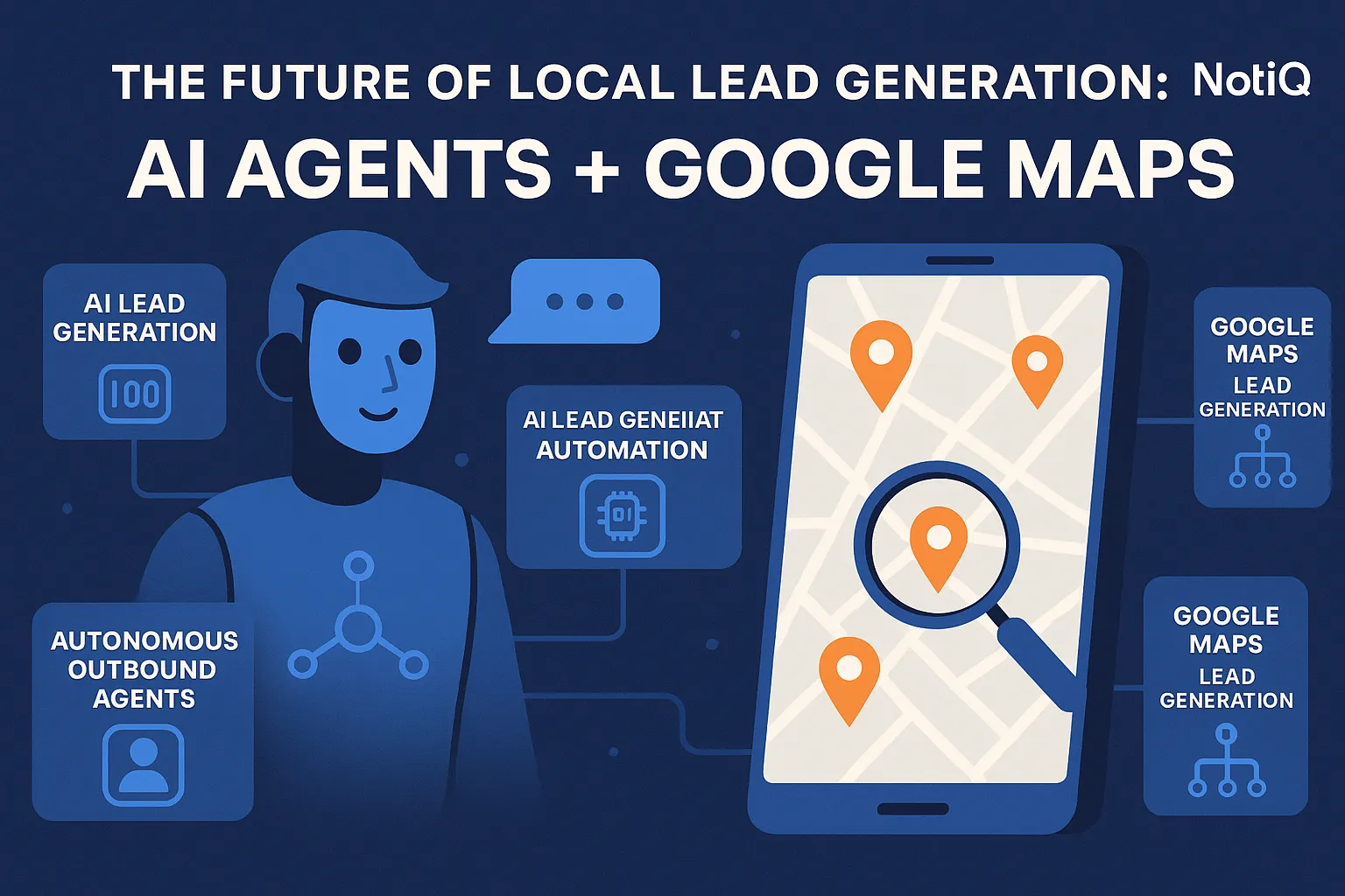 AI Agents Lead Generation: The Future of Google Maps Automation | NotiQ